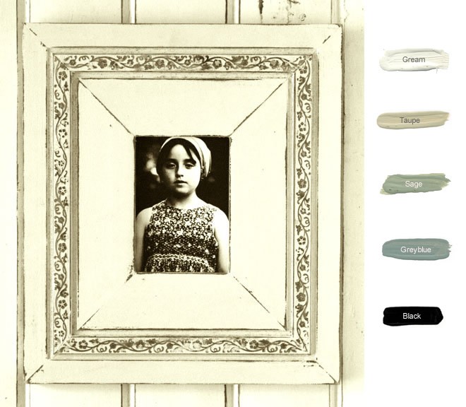 Cottage Chic | picture frames | vintage