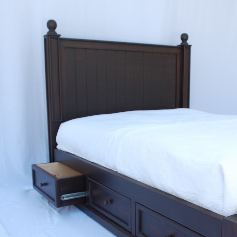 Custom Furniture - Beadboard Platform Bed